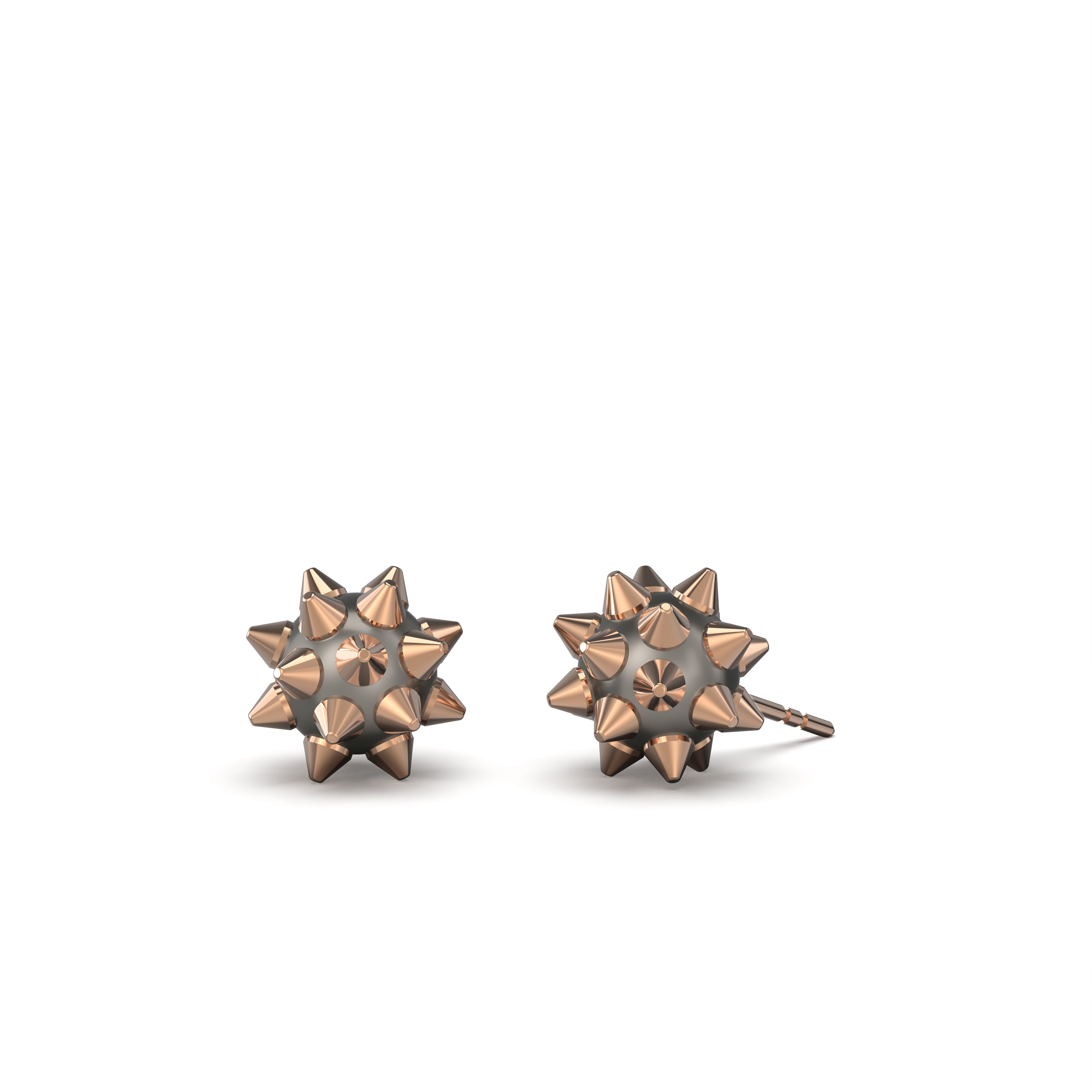 Xander Jane "Spiked" Pearl Studs: Punk-Inspired Fine Jewelry